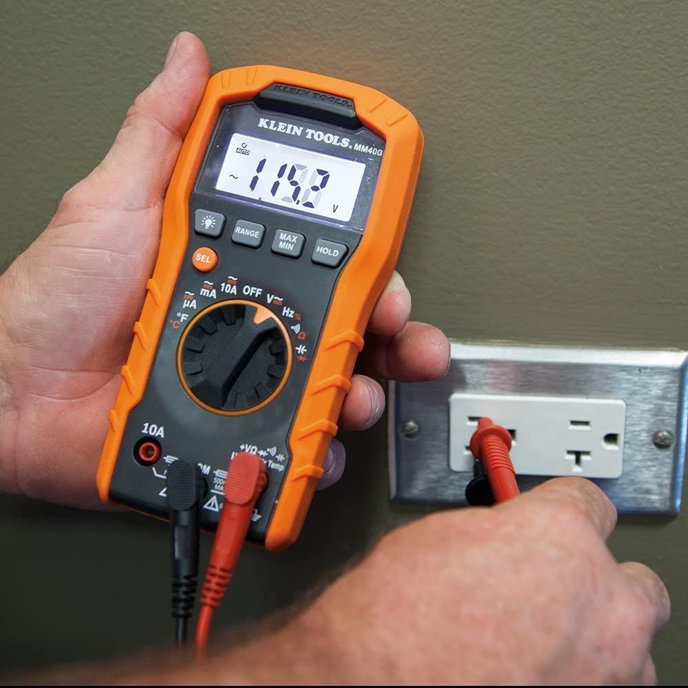 MM400 Klein Tools: El Multímetro Digital más vendido en Amazon